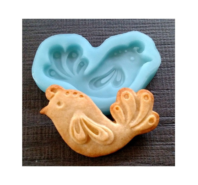 Bird Silicone Cookie Mold – Artesão Cookie Molds