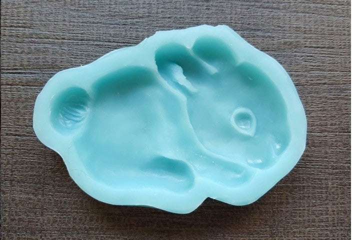 Baby Bunny Silicone Cookie Mold Save $5 – Artesão Cookie Molds