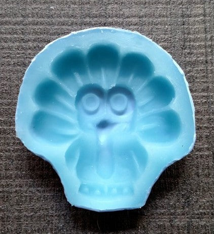 Mini Turkey Silicone Cookie Mold – Artesão Cookie Molds
